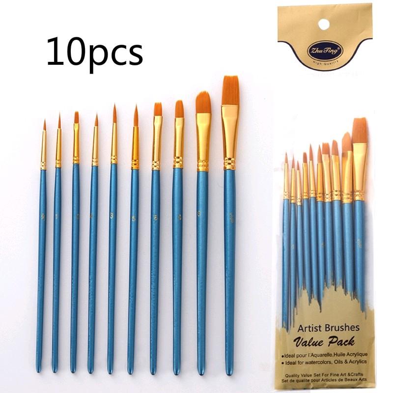 Kuas Face Painting Isi 10 - Shop | Tokopedia
