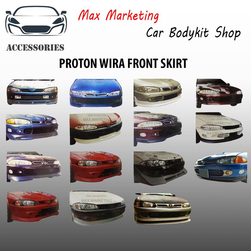 PROTON WIRA FRONT SKIRT FS FOR C99 BUMPER OR SE BUMPER - TikTok Shop ...