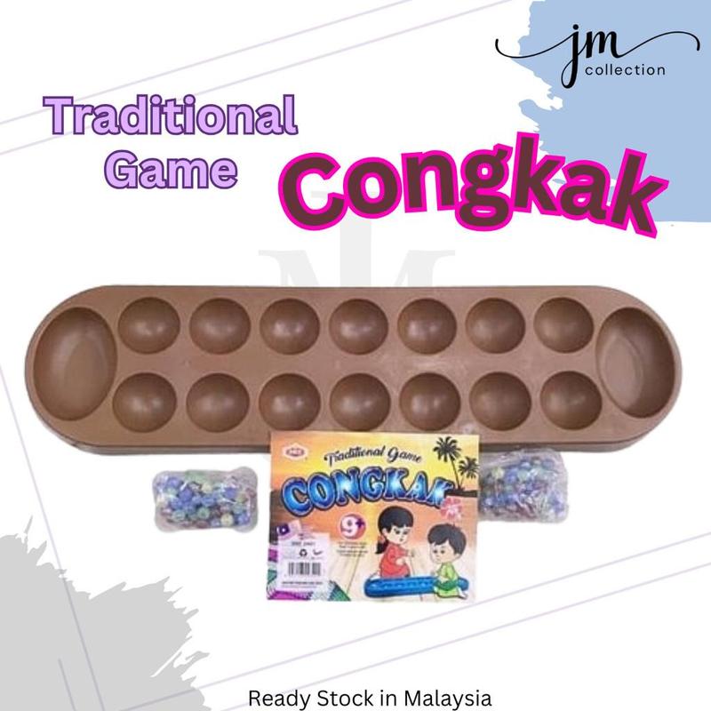 Permainan Tradisional Congkak Set Ready Stocks - TikTok Shop Malaysia