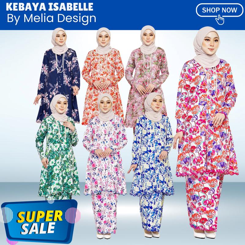 KEBAYA ISABELLE 1.0 BY MELIA DESIGN SULAM BIKU JACQUARD SILK - TikTok ...
