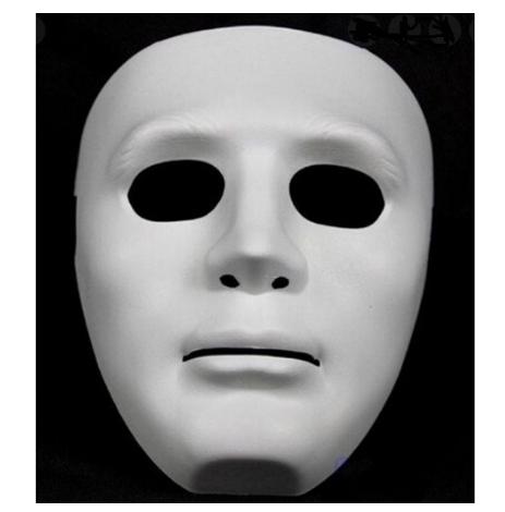 Full Face White Unisex Street Dance Opera Party Mask Cosplay - TikTok ...