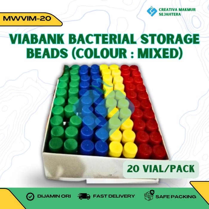 Jual Viabank Bacterial Storage Mixed Colour, 20Pcs/Pack | LH - Kab ...
