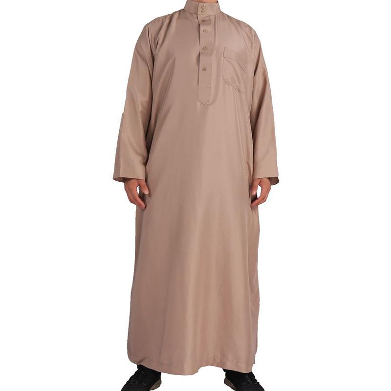 In Stock Qatar Robe Gown Middle East Arab Robe Muslim Men's Clothing ...