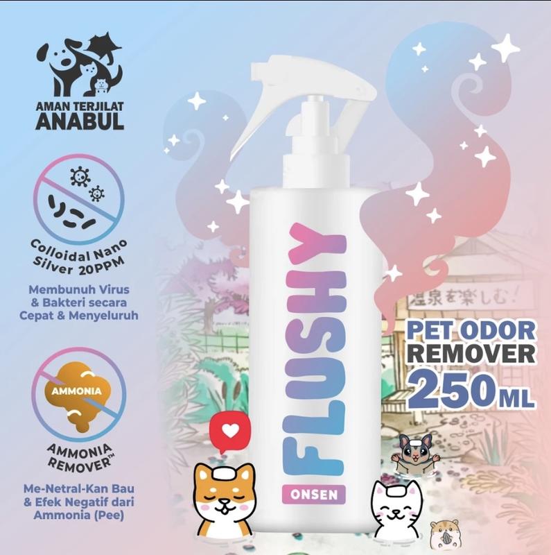 Petglow Flushy AnFLUSHY PET ODOR REMOVER Penghilang Bau Kotoran - Shop ...
