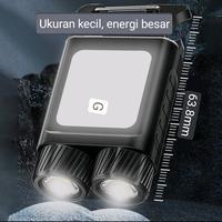 Promo LAMPU MINI COB PLUS SENTER - TERANG DAN TAHAN LAMA - USB TYPE C ...