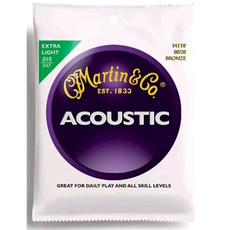 MARTIN & CO Tali Gitar KAPOK Extra Light Bronze ACOUSTIC GUITAR ...
