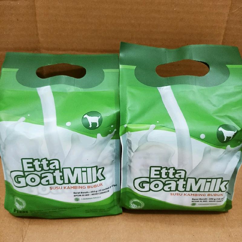(HEMAT) 2 Pounch Etta Goat Milk HNI HPAI Susu Kambing Etawa - Shop ...