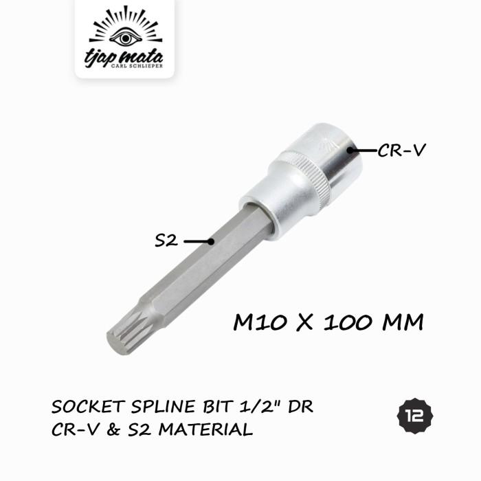 Jual TJAP MATA / CAP MATA Socket Spline Bit XZN M10 X 100 MM (CR-V ...