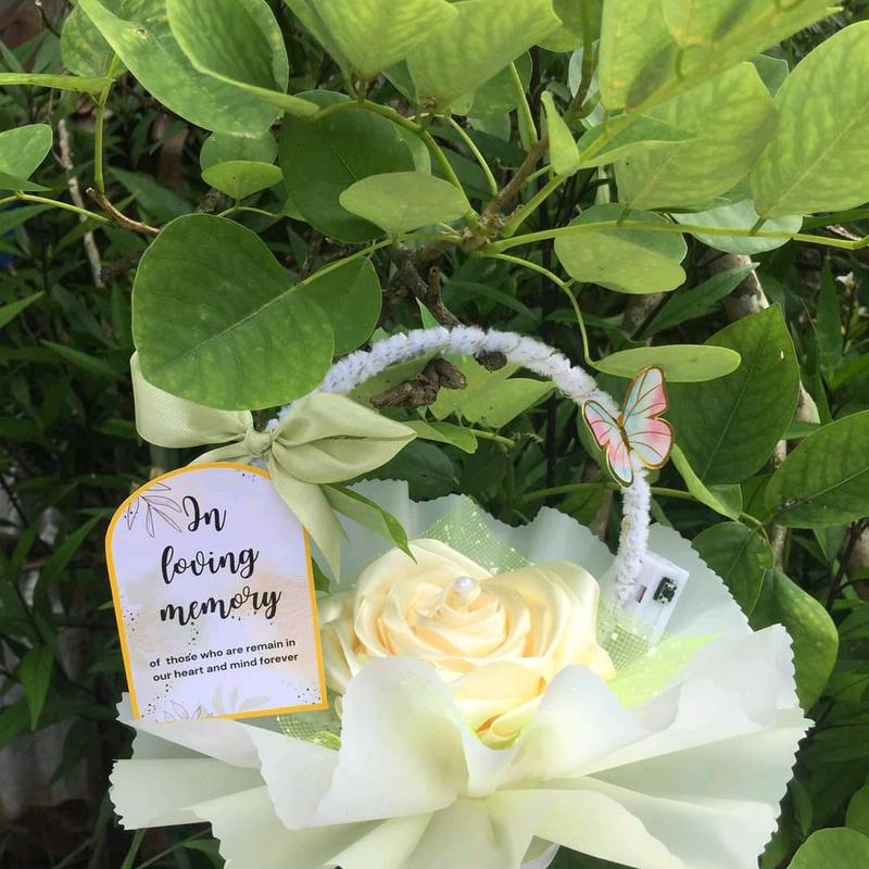 Eternal Flower Basket for Undas All soul's day - TikTok Shop Philippines