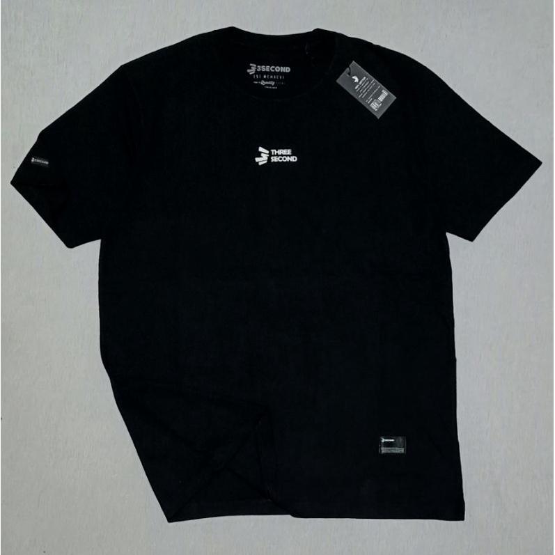 Kaos 3SECOND Men TSHIRT DISTRO FREE Sticker MAN BASIC THREE SECOND ...