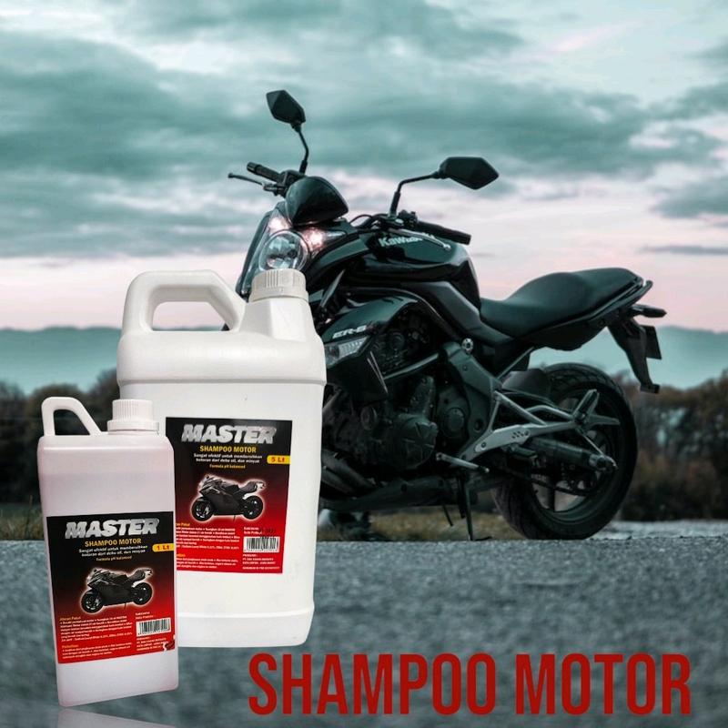 Shampoo Motor Master 1 liter Motorcycle - Shop | Tokopedia