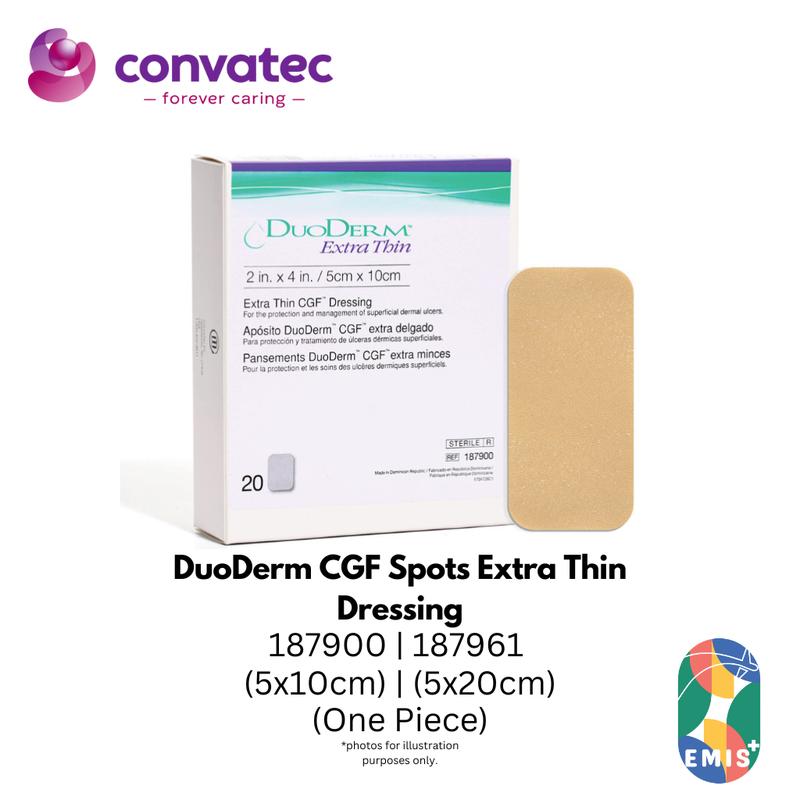 [1 Piece] 187900 | 187961 ConvaTec Duoderm Extra Thin CGF Dressing ...