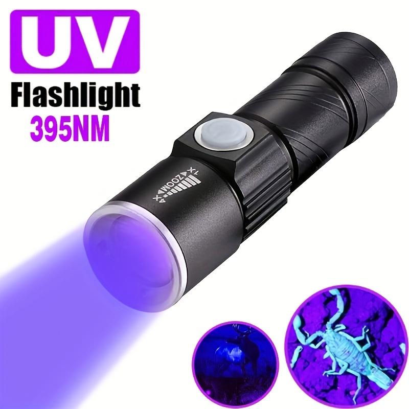 Lampu Suluh Ultraviolet Mudah Alih, 3 Mod Pelbagai Fungsi, Lampu ...