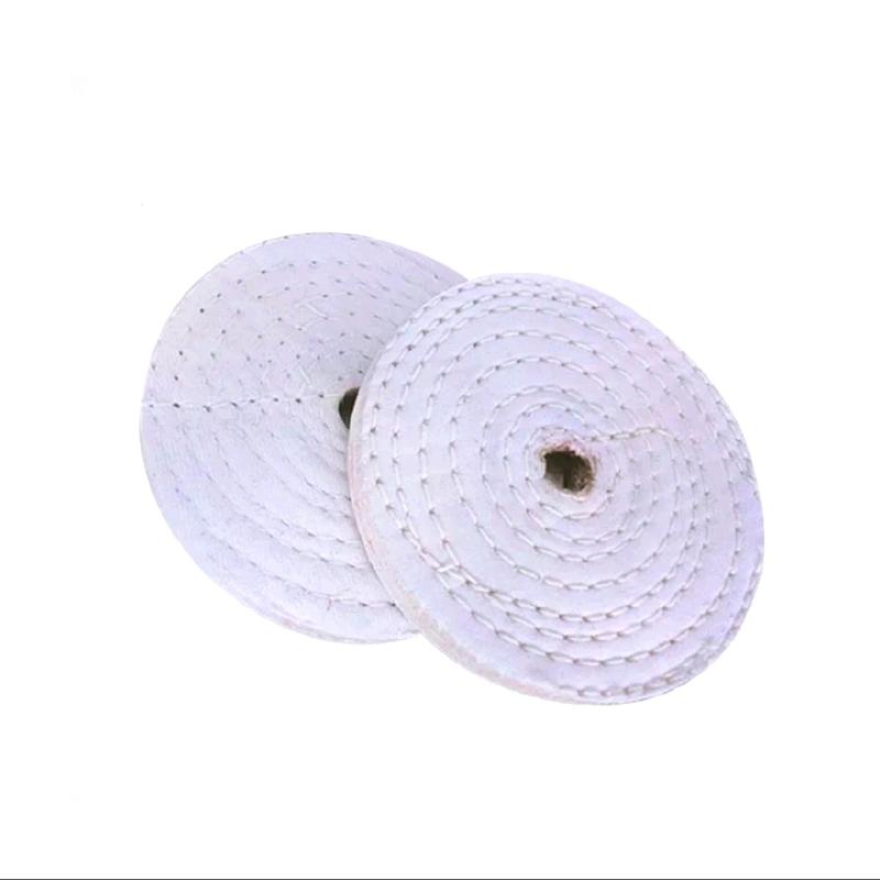 Buffing Cloth White Cloth Wheel Buffing Disc Polishing Wheel - TikTok ...
