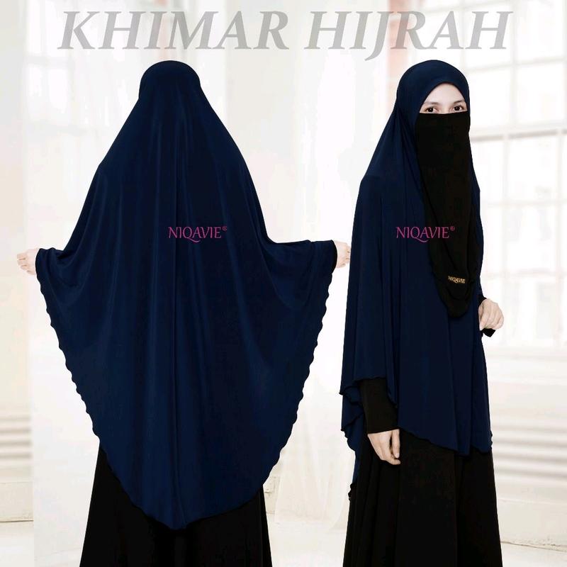 Khimar Hitam Besar Longgar dan Labuh by NIQAVIE - TikTok Shop Malaysia