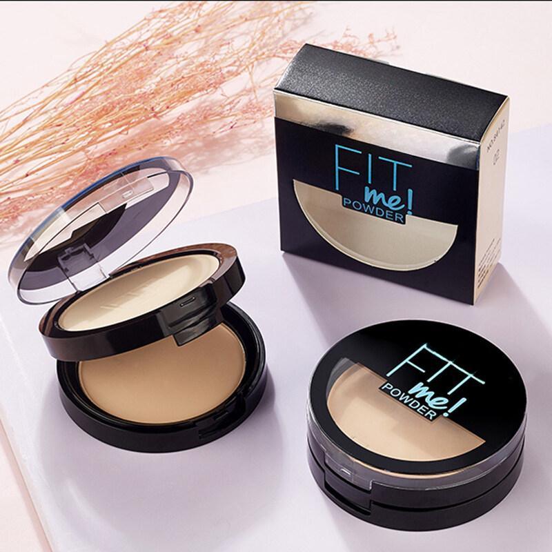 Matte Full Coverage 2 in 1 Double Layer Compact Powder Oil Control ...