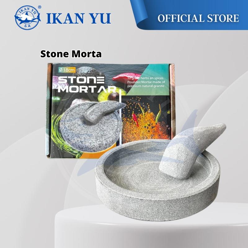 YU Kitchenware - Batu Cobek dan Ulekan / Lesung Gesek / Lesung Batu ...