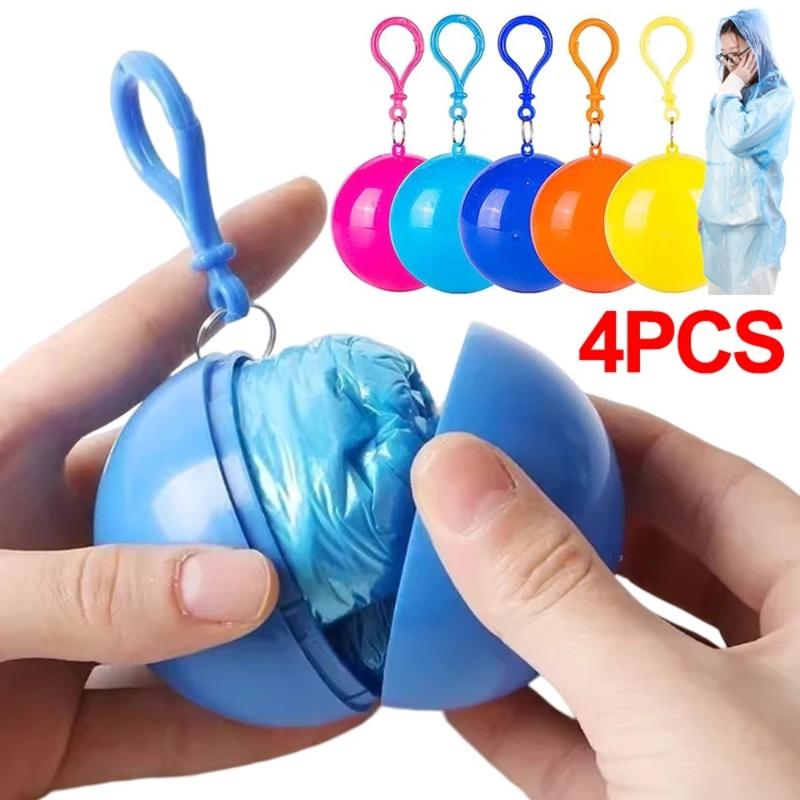 Random Color Creative Raincoat Ball Thicken Portable Disposable ...
