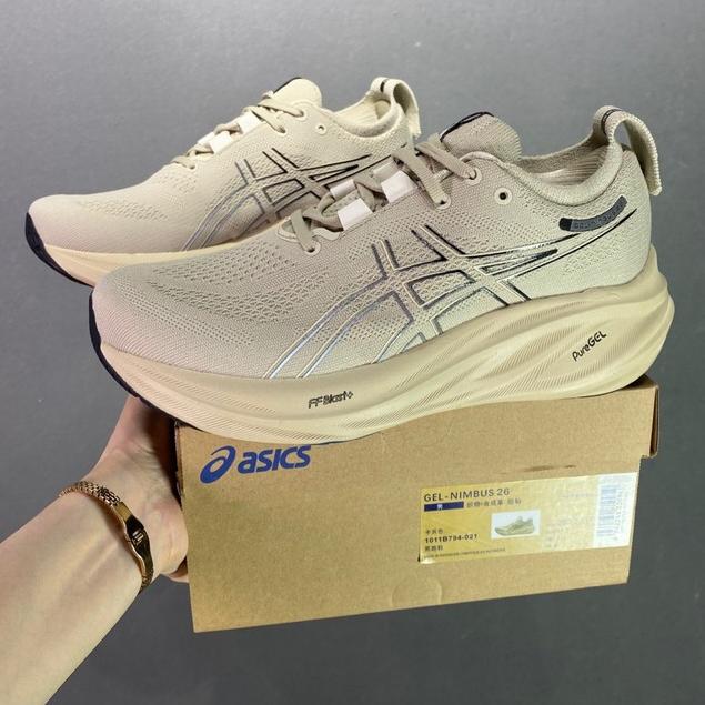 Kasut Larian, Asic Gel-Nimbus 26, Untuk Lelaki dan Wanita, Ringan ...