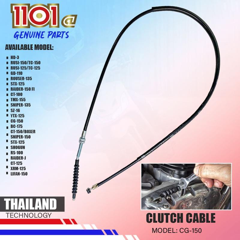 Motolab High Quality Motorcycle Clutch Cable Available for Various ...