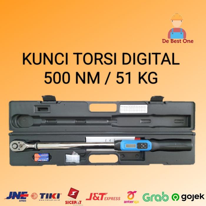 Jual TORQUE WRENCH 3/4" 500NM KUNCI TORSI DIGITAL 500NM / 51KG ...