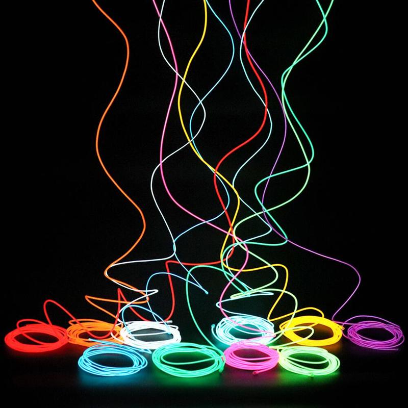 Lampu Celah Tiub Tali Neon LED, Hiasan Rumah, Pesta Tarian, EL - TikTok ...