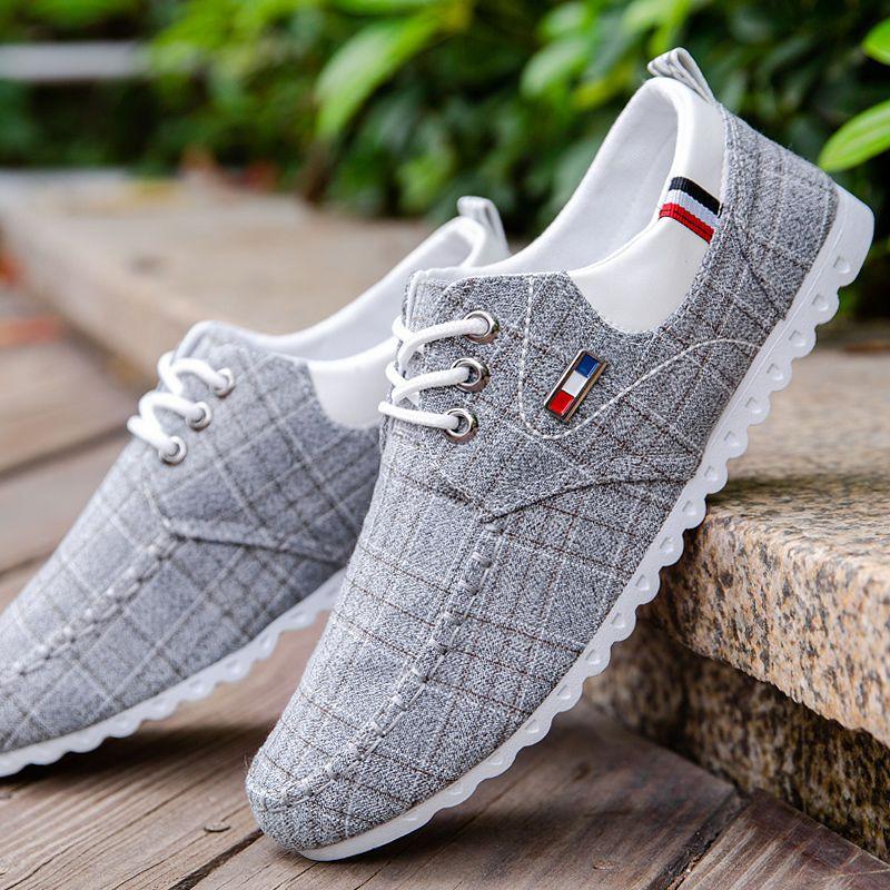 Kasut Kanvas, Fesyen Baru, Gaya Kasual, Bernafas, Selipar, Loafers, - TikTok Shop Malaysia