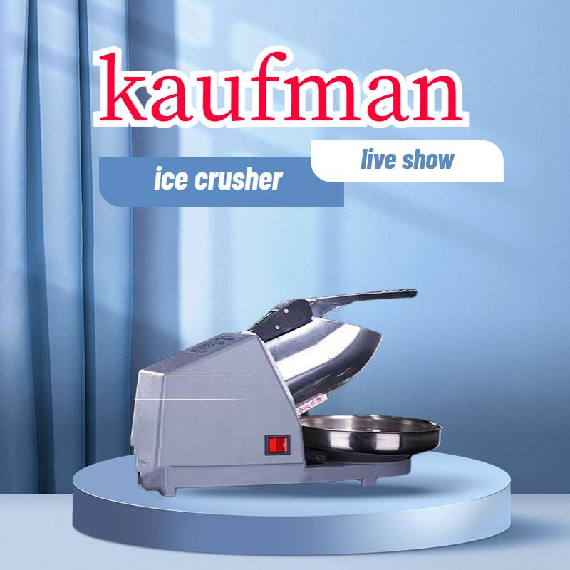 Double-blade ice crusher Mesin ABC ice machine heavy duty commercial ...