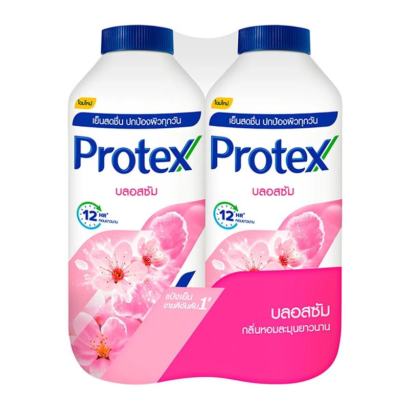 (แพ็คคู่) แป้งเย็นโพรเทคส์ บลอสซั่ม 280g x2 - TikTok Shop Thailand