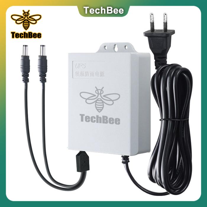 Promo TechBee Ups 12V+12V 7800mAH Ups Mini 12v Untuk Wifi Ups Mini 12 ...