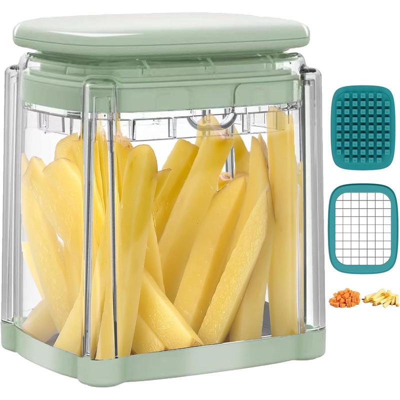 French Fry Cutter, Solucky Potato Onion Cutter, Professional Homestyle ...