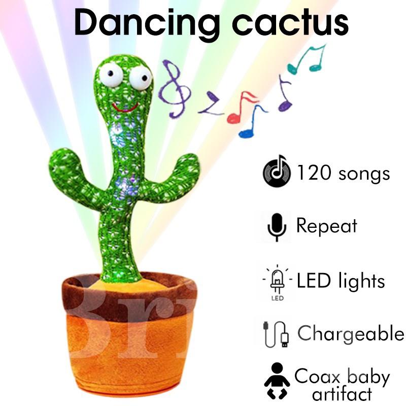 Timi Dancing Talking Cactus ToysWith 120 Songs For Baby Boys - TikTok ...