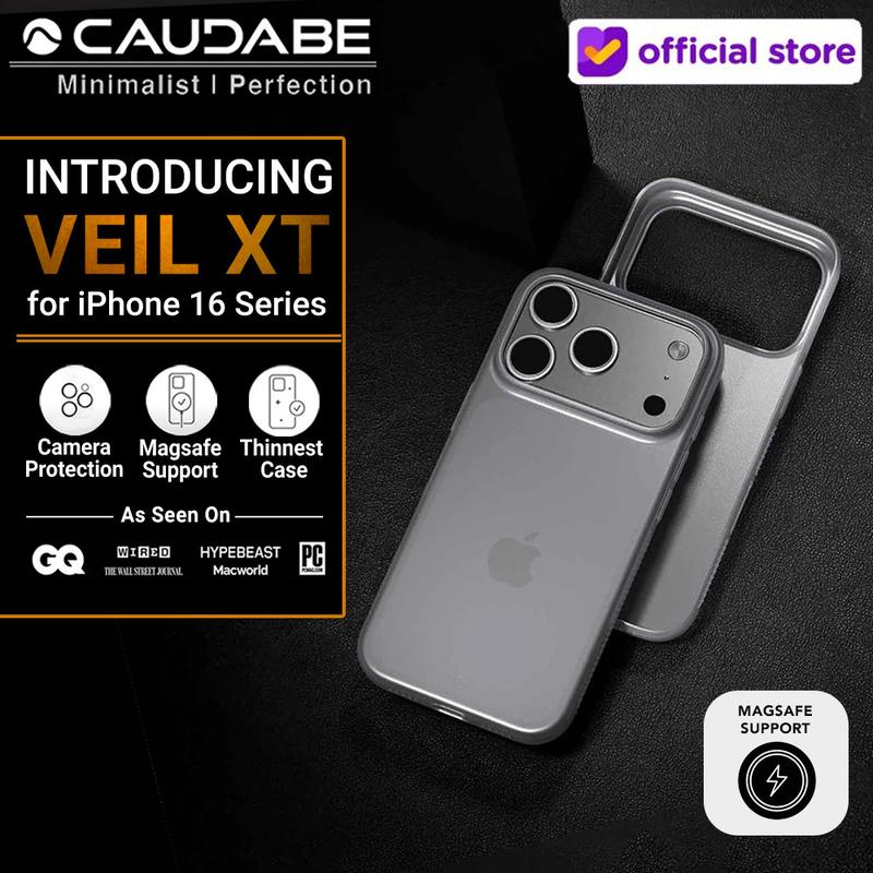 Caudabe Veil XT Case iPhone 17 Pro Max / 17 Pro - Frost Premium - Shop ...