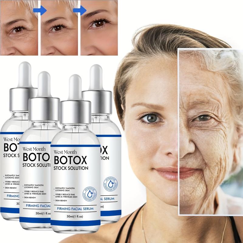 Serum Muka Botox Anti Penuaan Intensif, 1 Keping, Mengembalikan ...