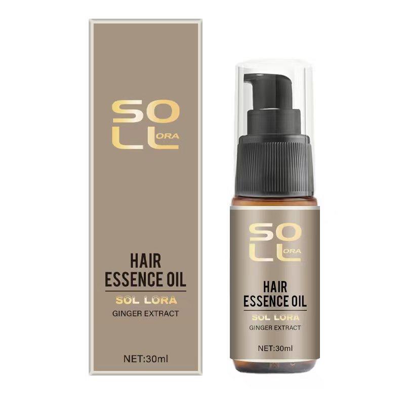 SOL LORA Hair Care Ginger Spray Repair Dryness Breakage Friz - TikTok ...