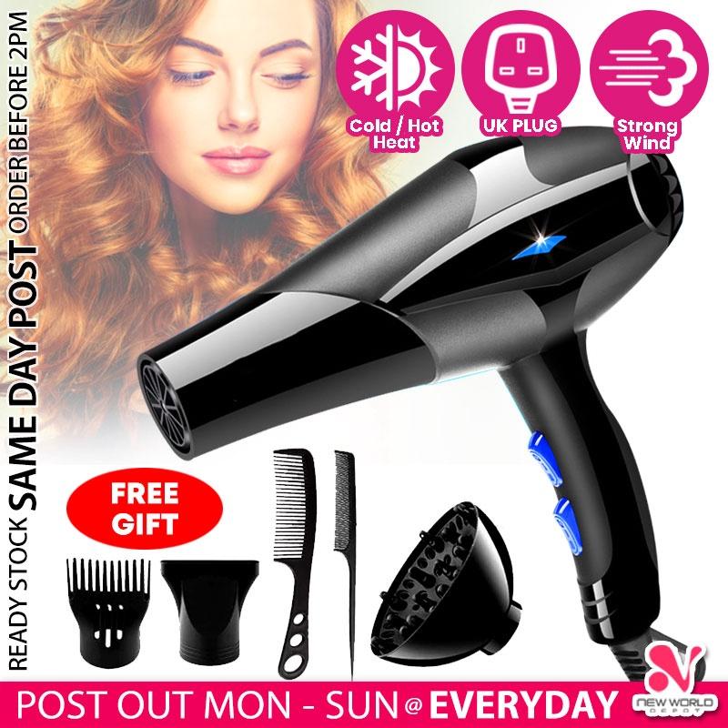 ( 5 In 1 ) 3 Pin Plug 2200W Deliya Professional Ionic Strong - TikTok ...