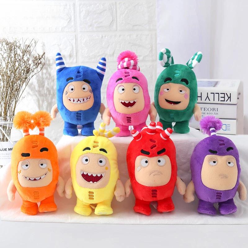 Kawaii Oddbods Fuse Bubbles Newt Pogo Slick Jeff Zee Plush Stuffed ...