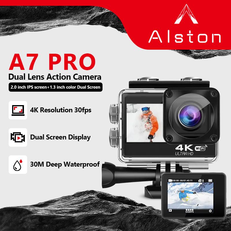 Alston A7 Pro HD sports 4k camera bicycle motorcycle riding helmet ...