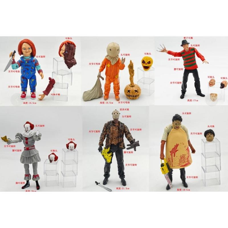 Horror Movie Characters Chucky Freddy Jason Trick 'R Treat Sam Scary ...