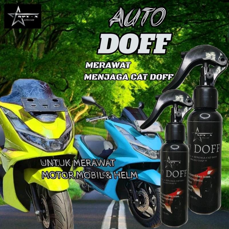 pengkilap body doff / spray pengkilap body doff sepeda motor dan mobil ...