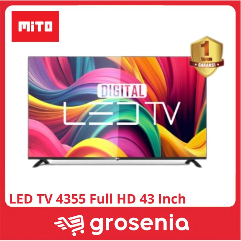 MITO Digital LED TV 4355 Full HD 43 Inch - Shop | Tokopedia