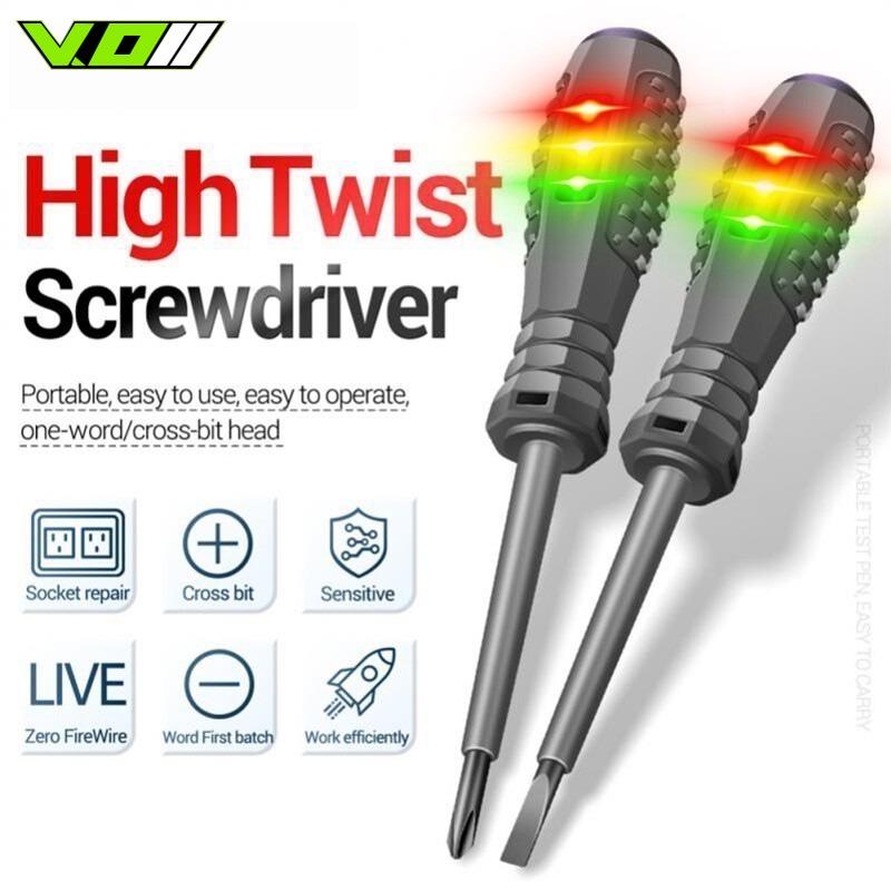 Electric Dual-purpose Magnetic Screwdriver 2 Lights Indicato - TikTok ...