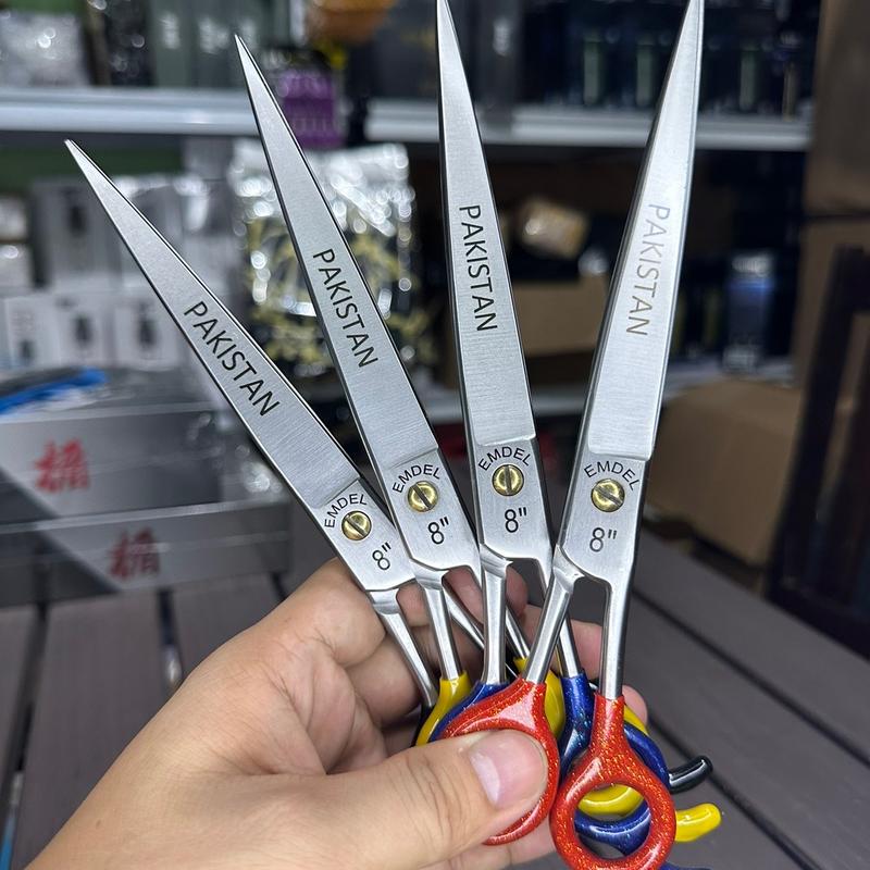 Pakistan Barber Scissors 8” inch Stainless Steel Ready To Us - TikTok ...