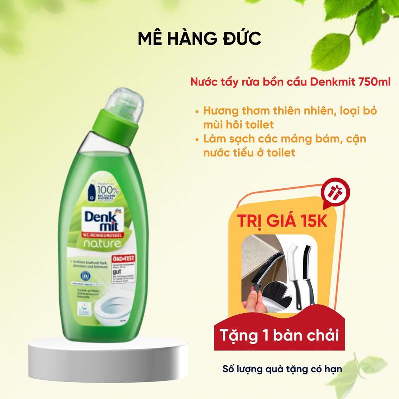Nước Tẩy Rửa Bồn Cầu Denkmit WC Reiniger Nature750ml Hương Thiên ...