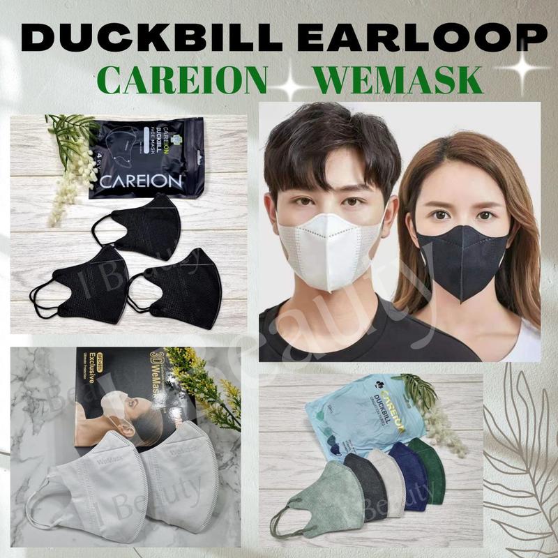 WeMask & Careion 3D Earloop Duckbill 4Ply Slim Face Mask - TikTok Shop ...