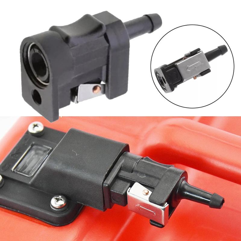 8mm Female Fuel Line Hose Adapter Pipe Connector for Outboar - TikTok ...