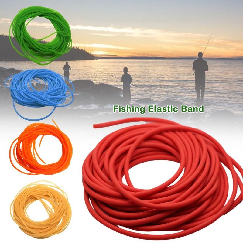 inballp New 2/2.2mm Fishing Elastic Band Strapping Solid Rubber ...