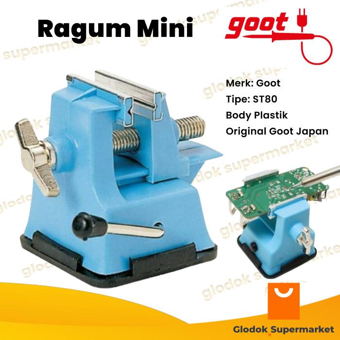 Jual Ragum Catok Goot ST80 Mini Vise Original Japan ST-80 - Jakarta ...
