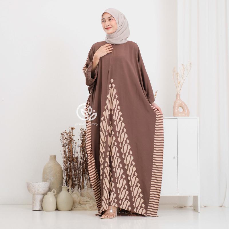 Kaftan Palermo Jogja Osaka Peru Rayon Premium Batik Busui Super ...