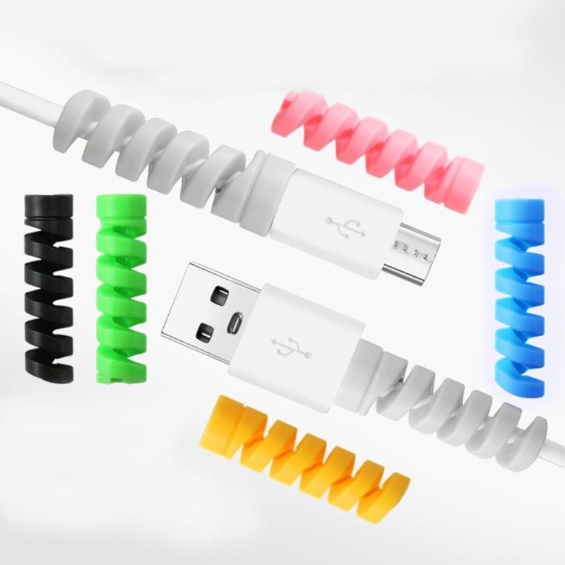 New TPR Data Cable Protective Sleeve Prevent Breakage Anti Bending ...